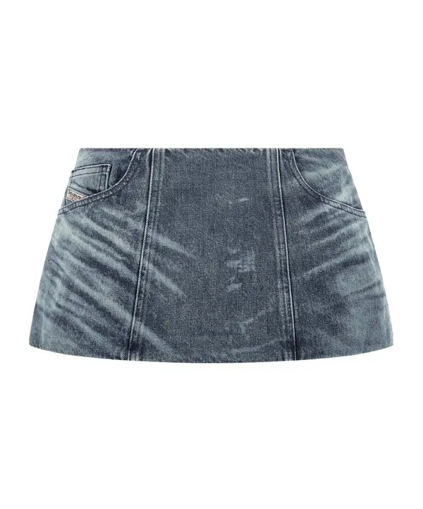 DIESEL® Denim Mini Skirt - Light Blue