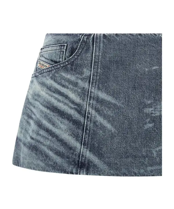 DIESEL® Denim Mini Skirt