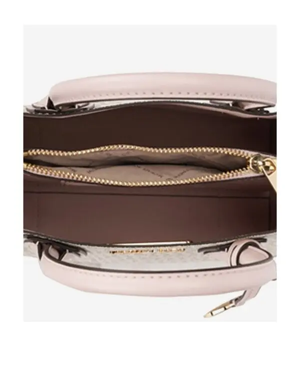 Michael Kors Logo Jacquard Shoulder Bag