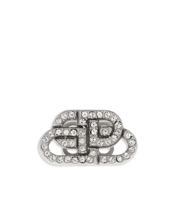 Balenciaga Logo Stud Earrings