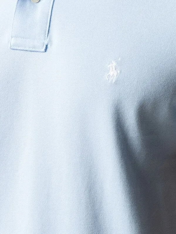 Polo Ralph Lauren Slim Fit Cotton Polo Shirt - Blue