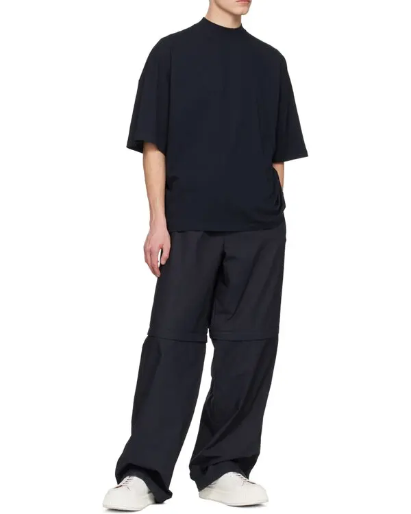 JIL SANDER Crewneck Short-sleeved T-shirt - Black