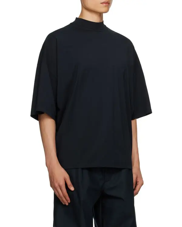 JIL SANDER Crewneck Short-sleeved T-shirt - Black