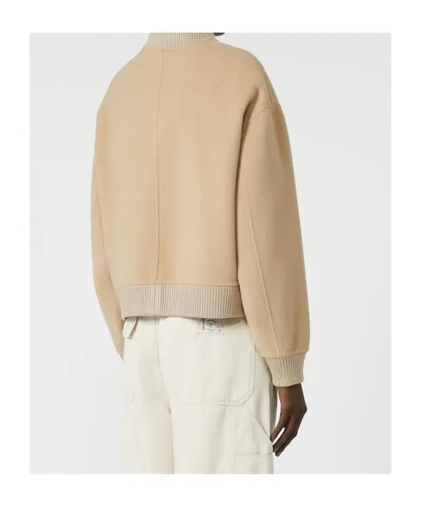 Max Mara Zelante Button-up Bomber Jacket