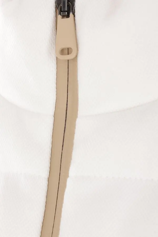 Brunello Cucinelli Logo Patch High Neck Gilet