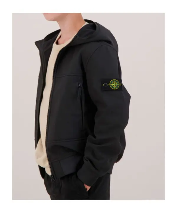 Stone Island Zip-up Hooded Jacket