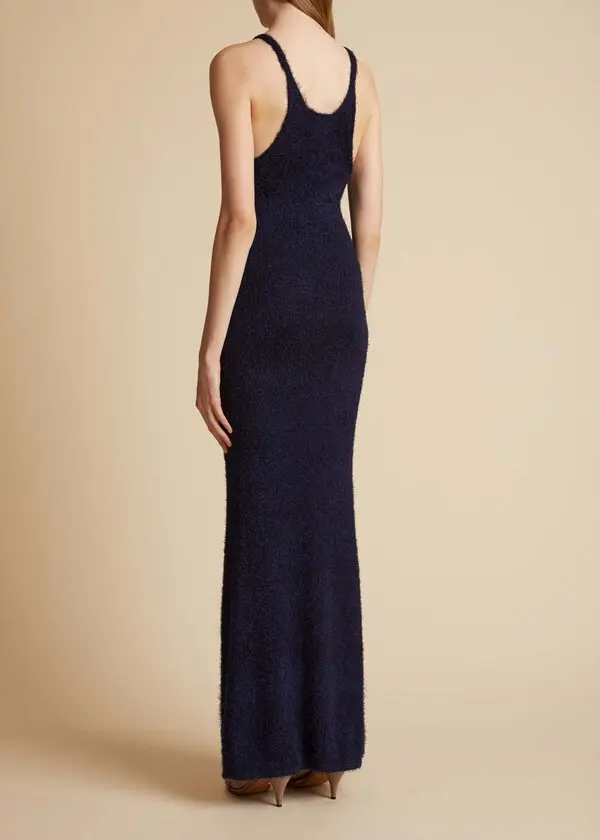 Khaite I-back Straight Dress