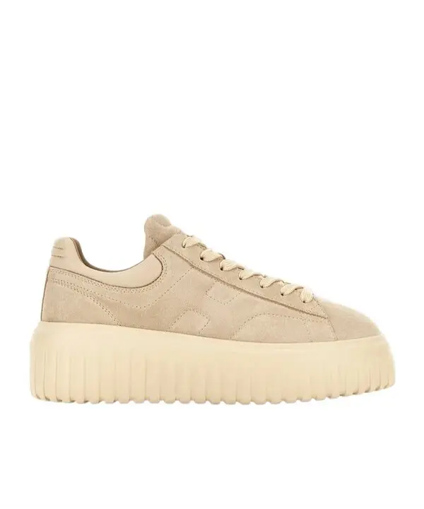 Hogan H-stripes Sneakers - Beige
