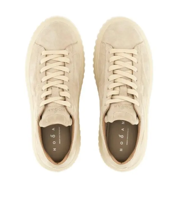 Hogan H-stripes Sneakers - Beige