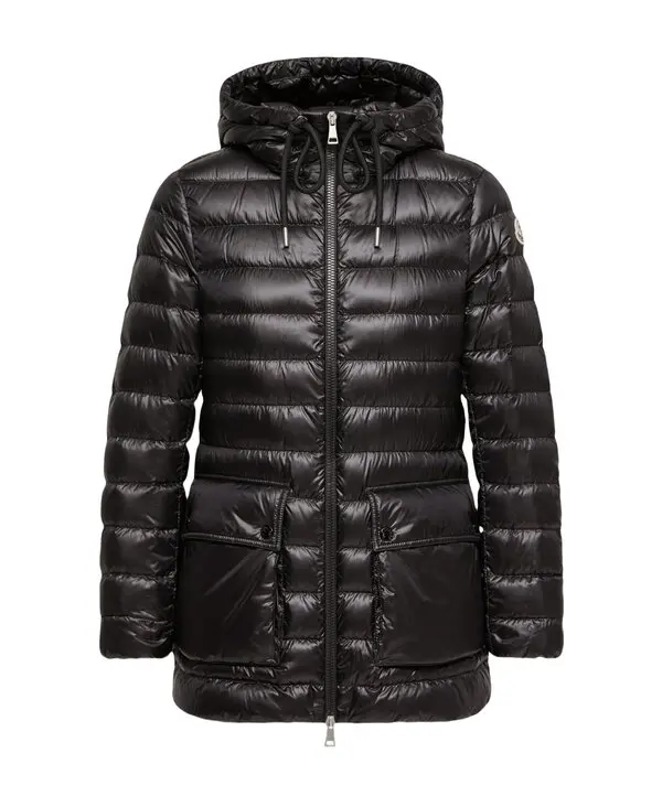 Moncler Jasmin Zip-up Quilted Jacket - Black