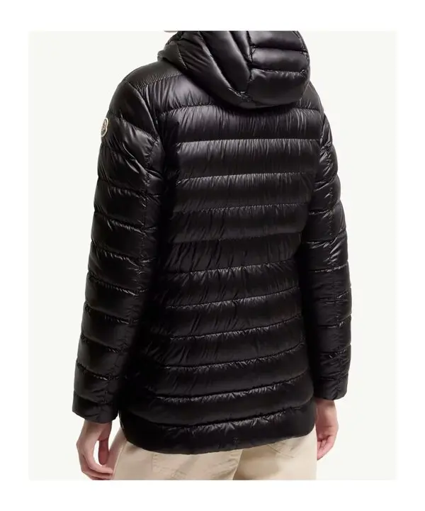 Moncler Jasmin Zip-up Quilted Jacket - Black