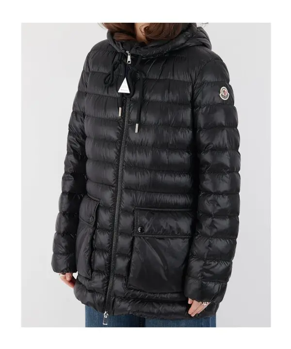Moncler Jasmin Zip-up Quilted Jacket - Black