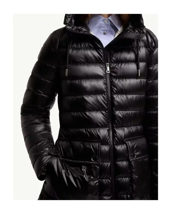 Moncler Jasmin Zip-up Quilted Jacket - Black