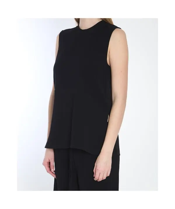 TOTEME Ribbed Knit Sleeveless Top