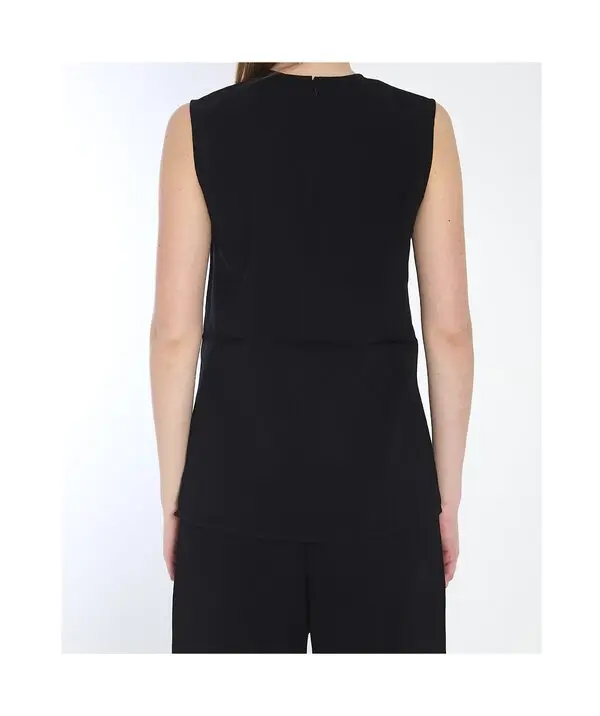 TOTEME Ribbed Knit Sleeveless Top
