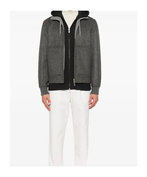 Brunello Cucinelli Long Sleeve Jacket - Black