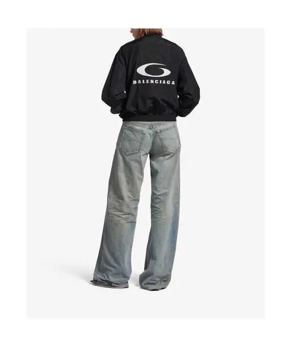 Balenciaga Wide-leg Baggy Jeans