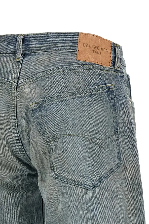Balenciaga Wide-leg Baggy Jeans