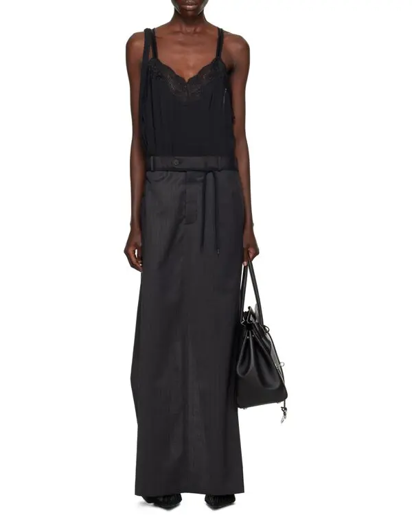 Balenciaga Patched Slip Dress