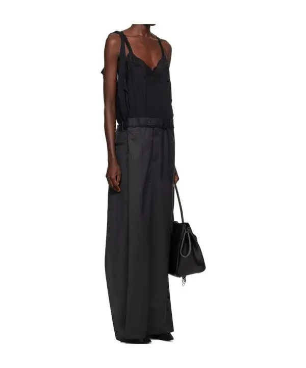 Balenciaga Patched Slip Dress