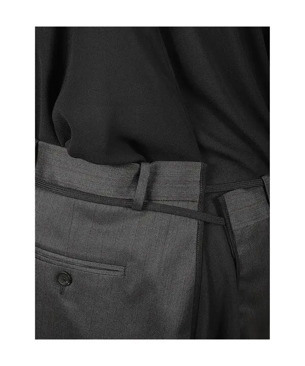 Balenciaga Patched Slip Dress