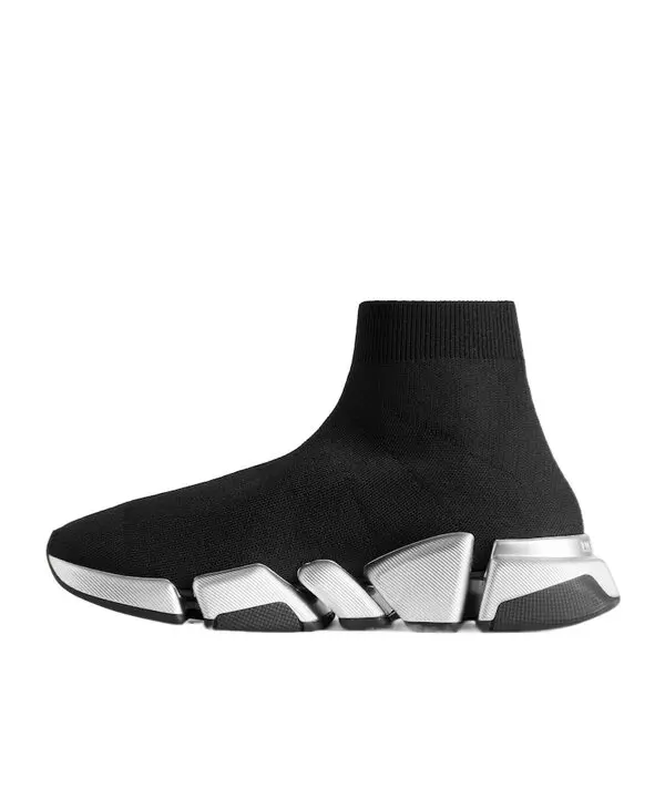 Balenciaga Speed 2.0 Sneakers - Black/silver