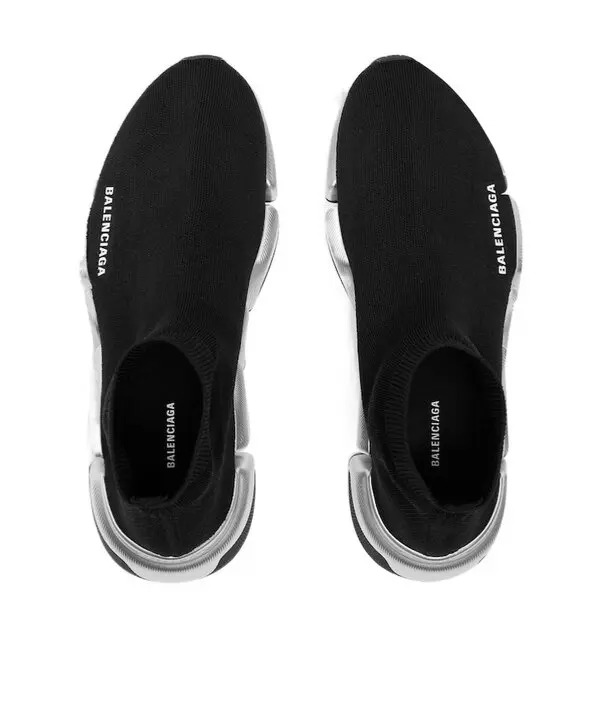 Balenciaga Speed 2.0 Sneakers - Black/silver