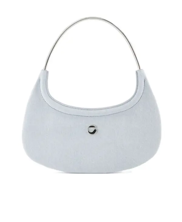 Coperni Ring Swipe Tote Bag - White