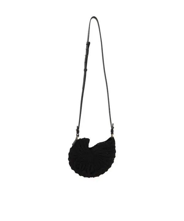 Chloé Logo Detailed Woven Crossbody Bag