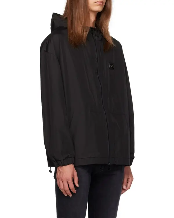 Dolce & Gabbana Logo Zip-up Hooded Jacket
