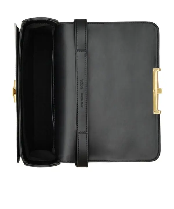TOD'S Timeless Logo Plaque Crossbody Bag