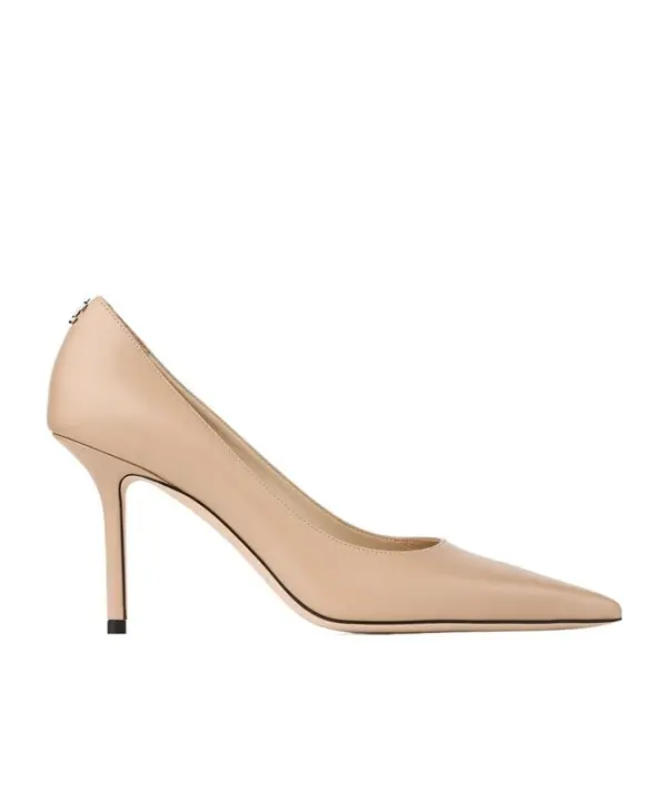 JIMMY CHOO Love 85 Pointed-toe Stiletto High Heels - Chai
