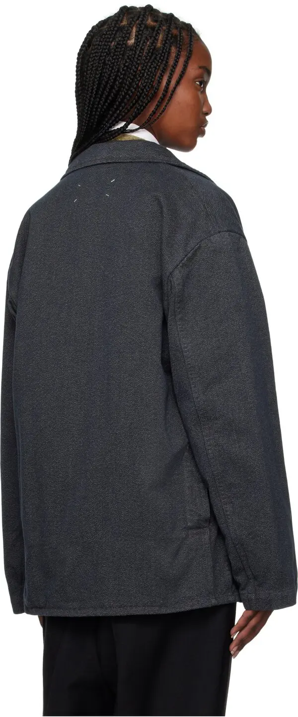 MAISON MARGIELA Caban Jacket - Grey