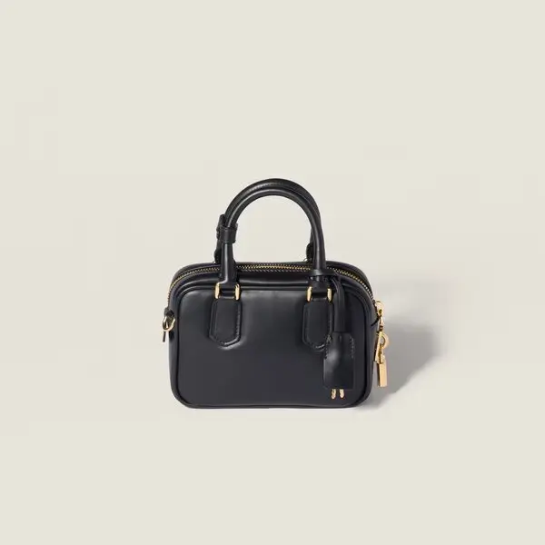Miu Miu Arcadie Top Handle Bag - Black