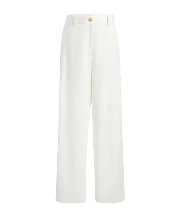Khaite Gari Tailored Trousers - Chalk