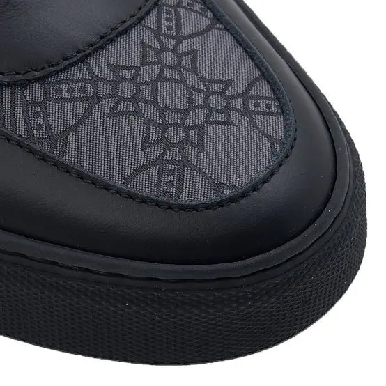 VIVIENNE WESTWOOD Orb-print Leather Sneakers