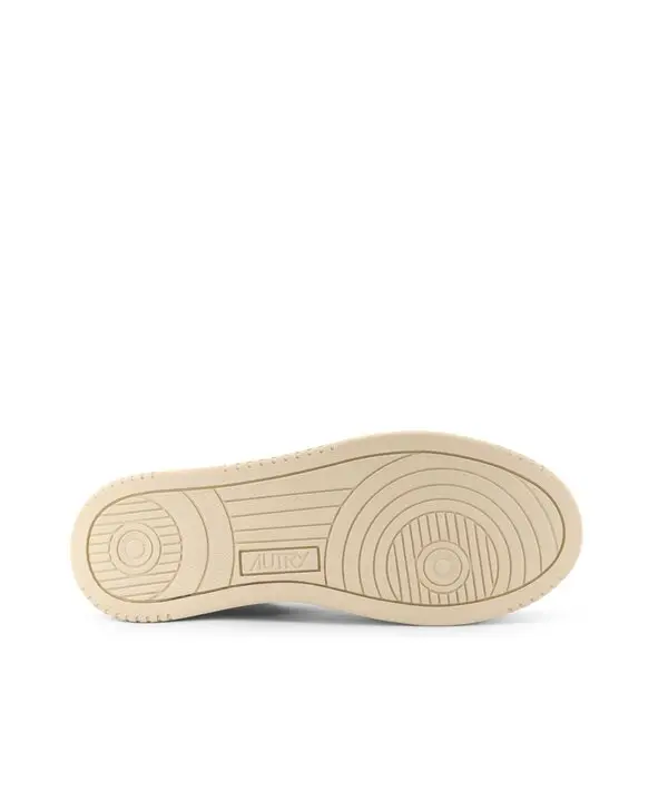 AUTRY Medalist Glitter Low-top Sneakers - Nude