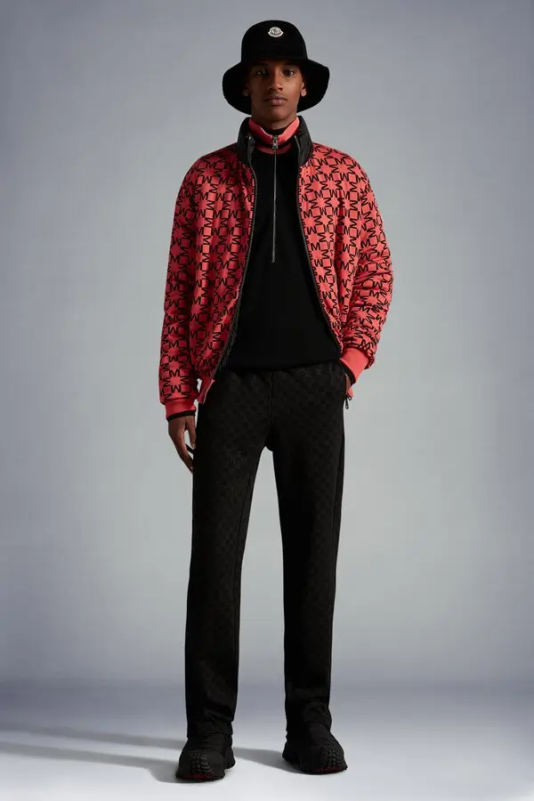 Moncler Monogram Print Trackpants