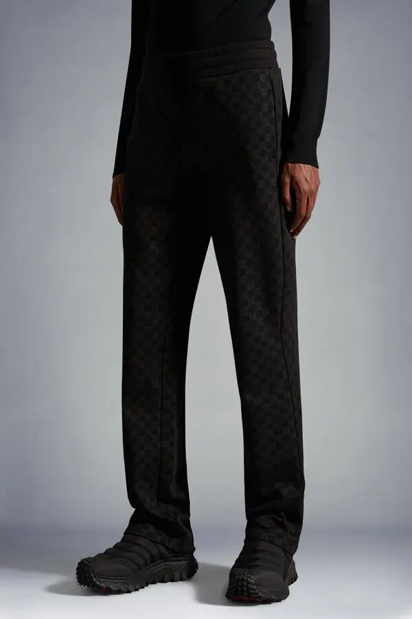 Moncler Monogram Print Trackpants