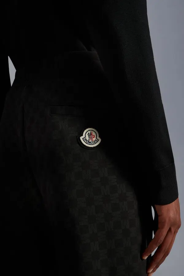Moncler Monogram Print Trackpants