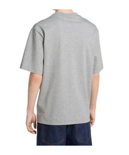 Gucci Printed Cotton Jersey T-shirt - Light Gray