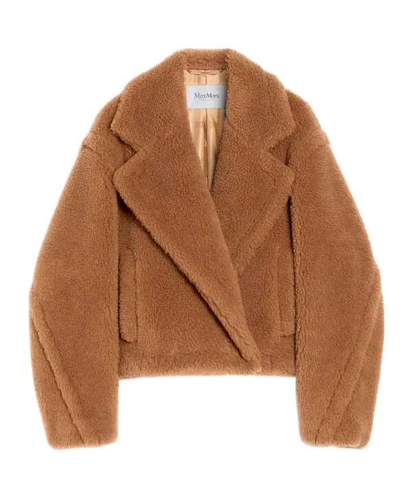 Max Mara Gardone Long Sleeve Jacket - Camel