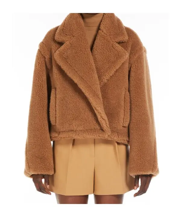 Max Mara Gardone Long Sleeve Jacket - Camel