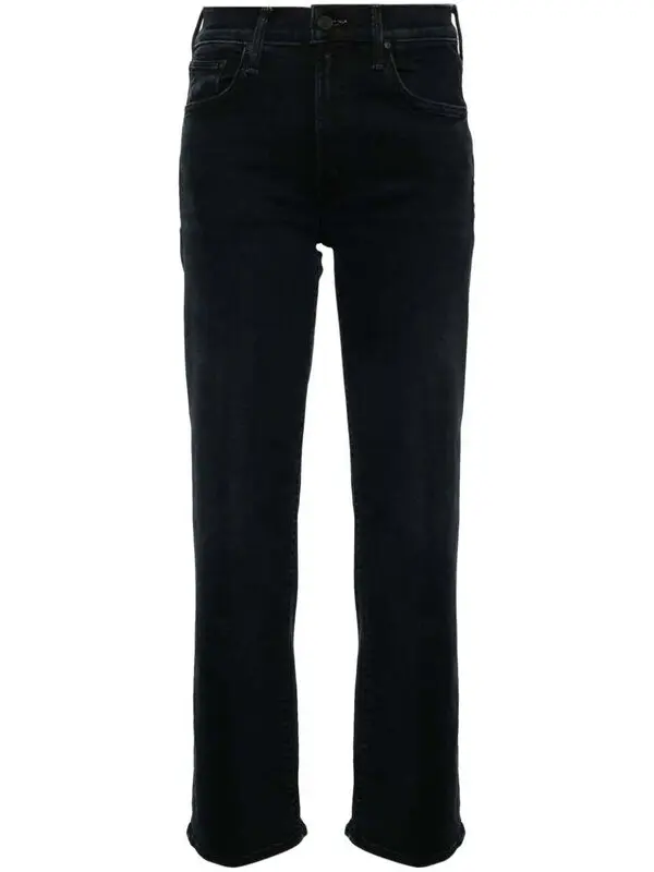 MOTHER The Mid Rise Zip Rambler Ankle Jeans