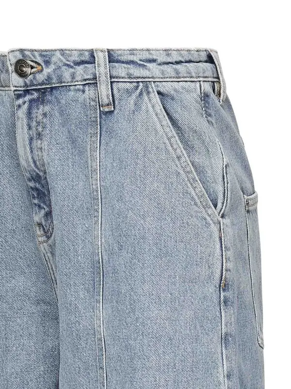 ROTATE BY BIRGER CHRISTENSEN Panelled Denim Trousers