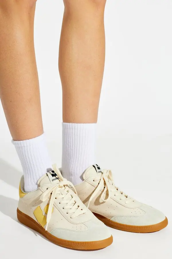 Isabel Marant Étoile Bryce Lace-up Sneakers - Nude
