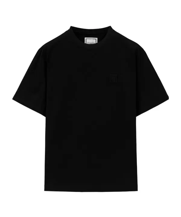 WOOYOUNGMI Logo Patch Floral T-shirt