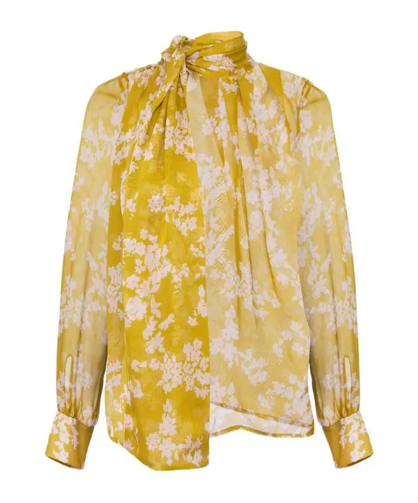 Elisabetta Franchi Floral Print Blouse