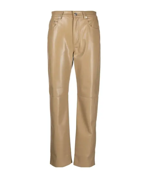 Nanushka Vinni Cropped Trousers - Nude