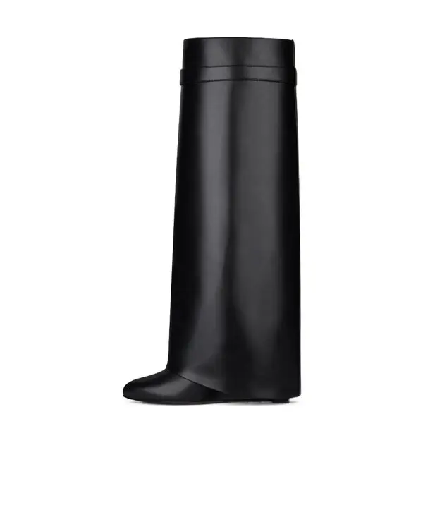 Givenchy Shark Lock Boots With Padlock Detailing - Black